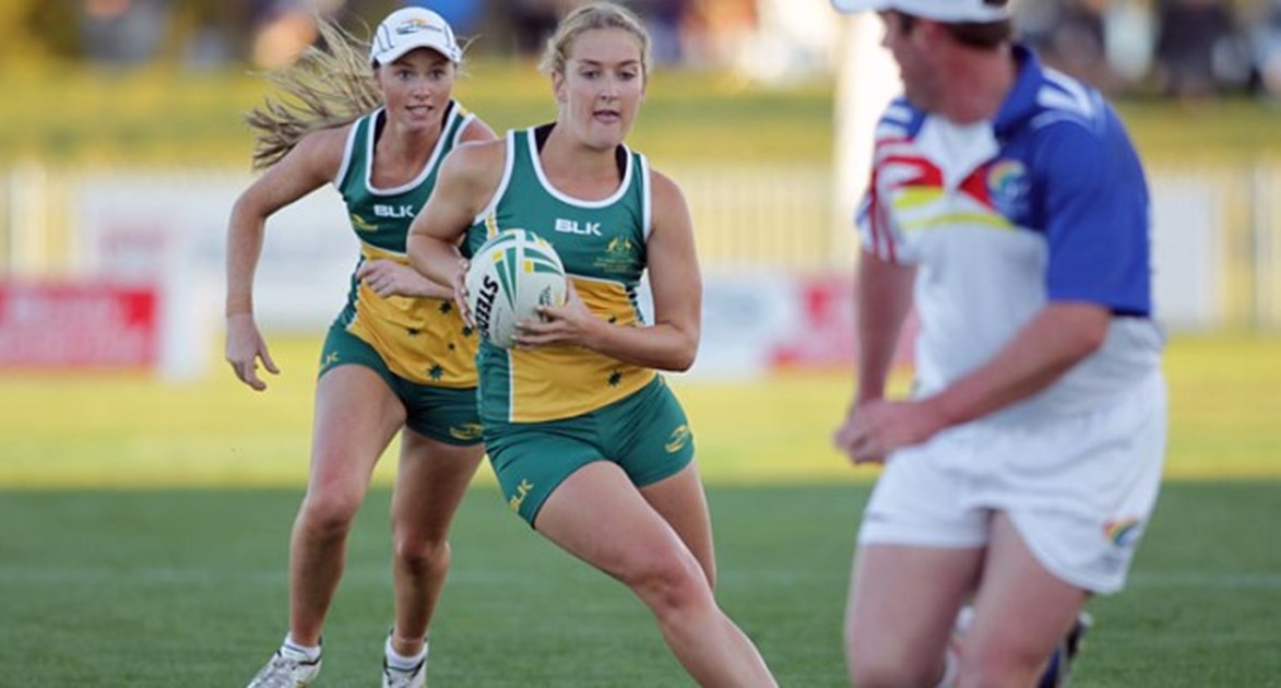 Sarah Peattie Reaches Century of Appearances - Touch Football Australia