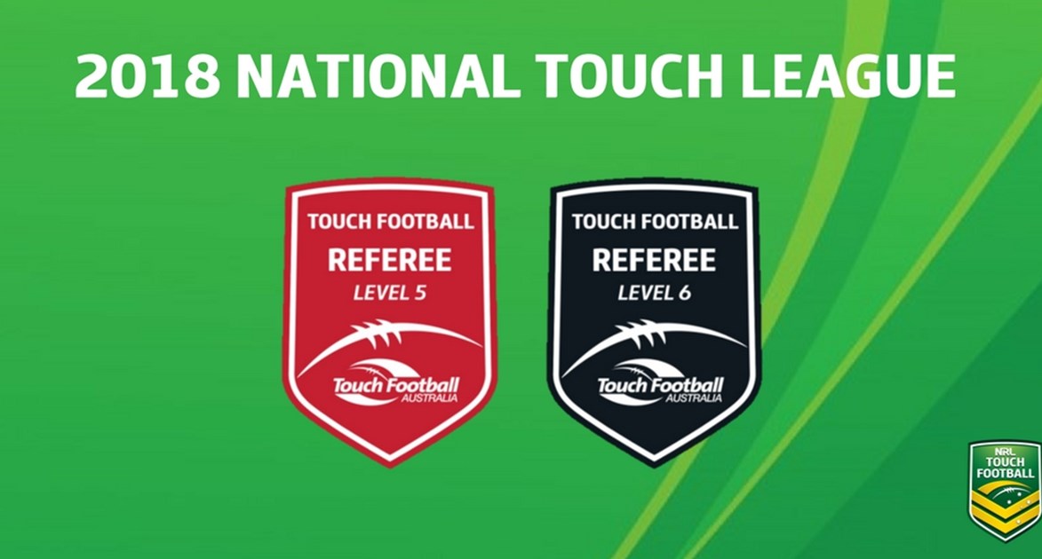 2018 NTL Referee Upgrades - Touch Football Australia